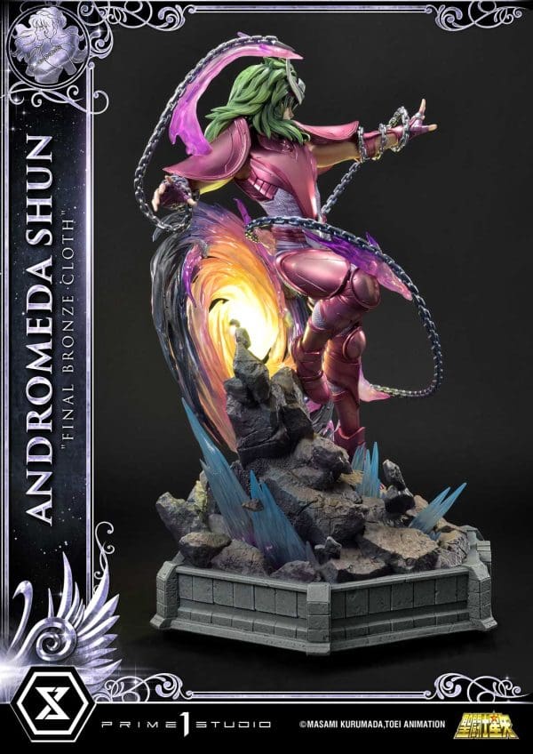 Saint Seiya Andromeda Shun Statue Final Bronze Cloth 1/4 Scale - Comic Concepts