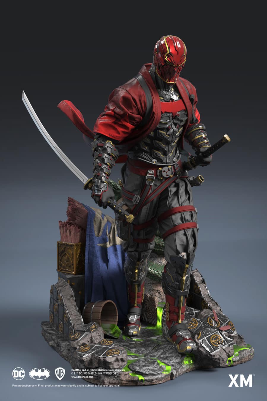 Samurai Series: Red Hood 1/4 Scale Statue - Comic Concepts