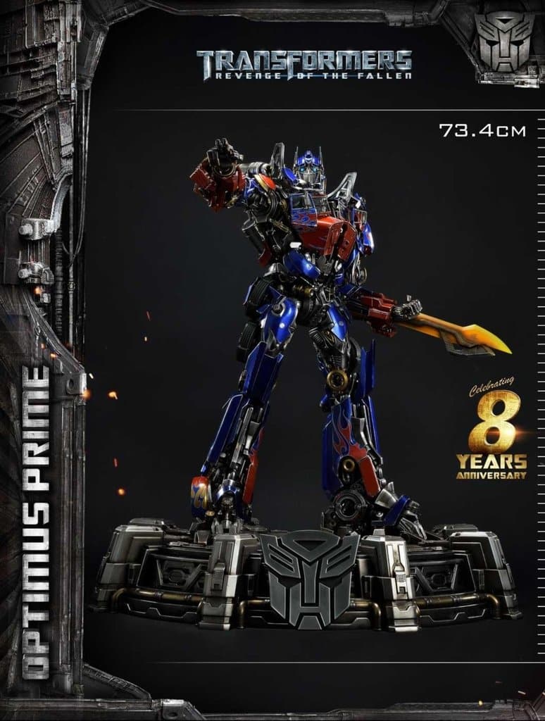 Transformers Optimus Prime Statue 8th Anniversary Edition - Comic Concepts