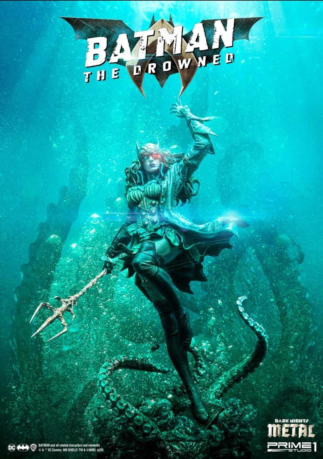Prime 1 Studio Dark Nights Metal The Drowned Statue 1/3 Scale - Comic ...