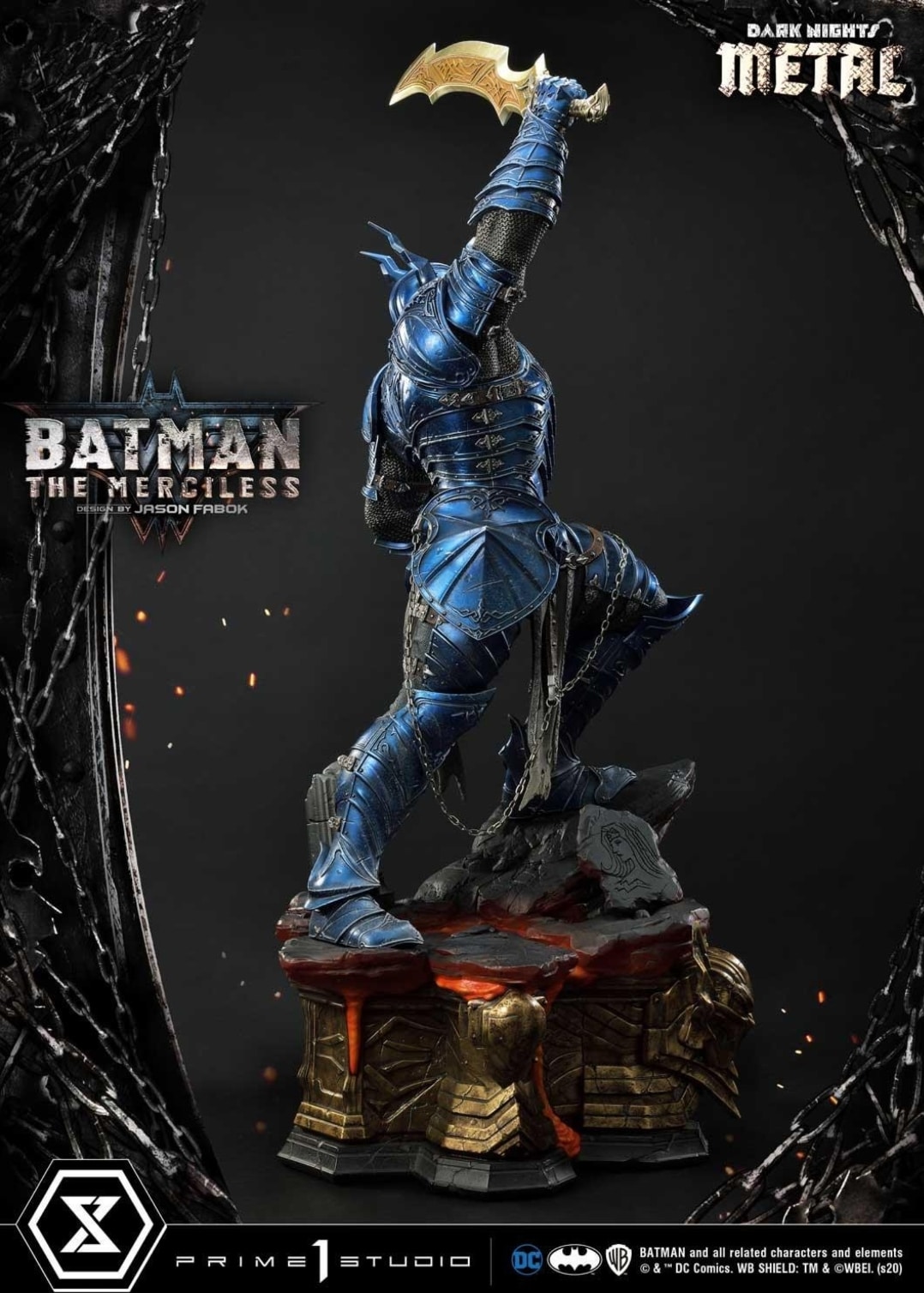 Prime 1 Studio Dark Nights Metal The Merciless Statue 1:3 Scale - Comic ...