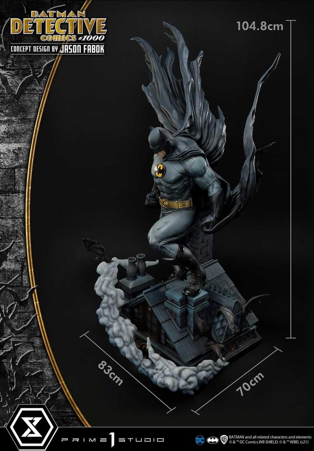 DC Comics Batman #1000 Statue Concept Design By Jason Fabok - Comic ...