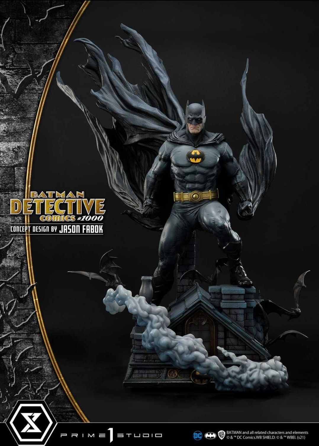 DC Comics Batman #1000 Statue Concept Design By Jason Fabok - Comic ...