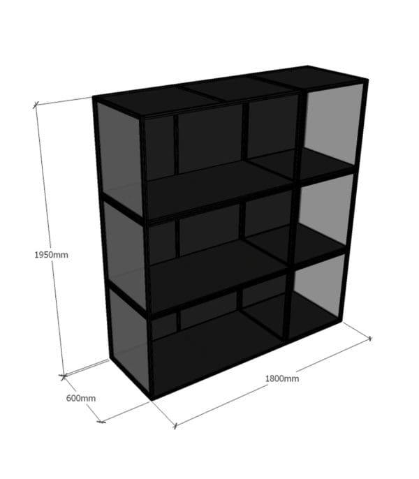 Moducase DF1801 Wall Unit - Comic Concepts
