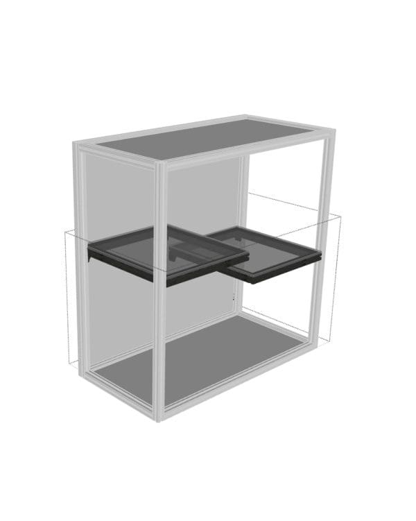 Moducase DF30 Adjustable Two-Half Shelf - Comic Concepts