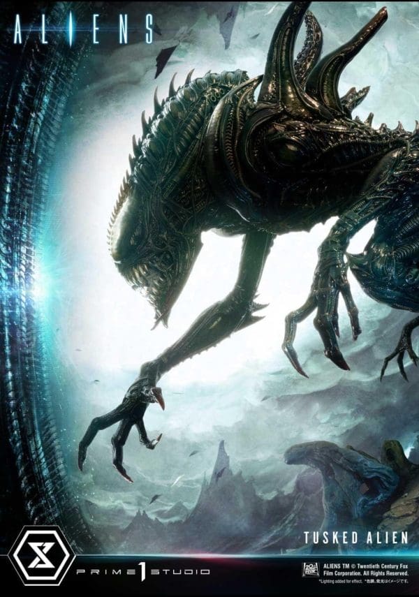 Dark Horse Comics Prime 1 Studio Tusked Alien Statue Premium Masterline ...
