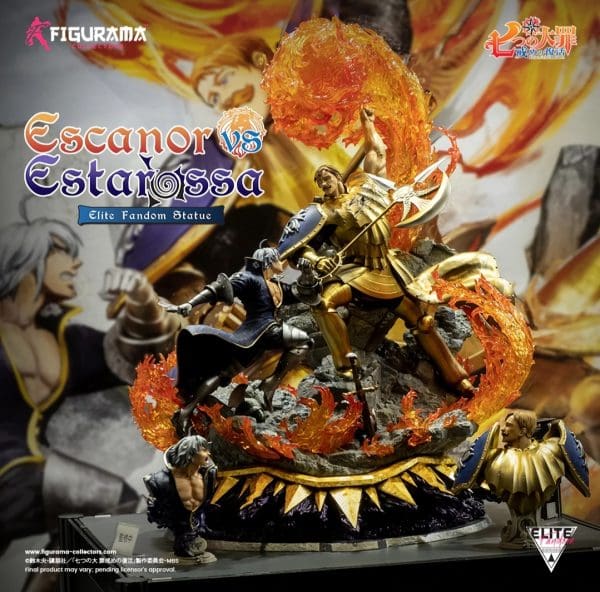 Seven Deadly Sins Escanor VS Estarossa Statue - Comic Concepts