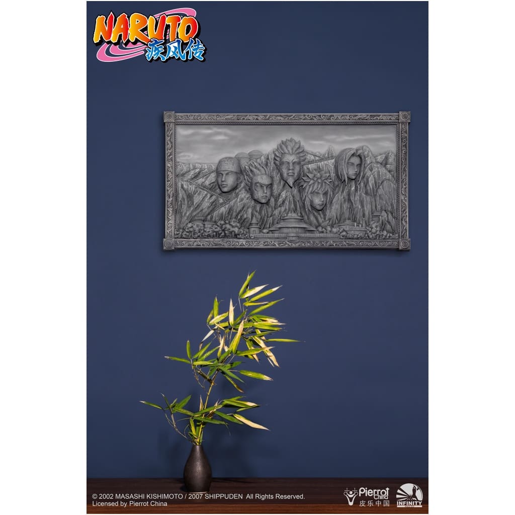 Naruto Shippuden : Hokage Rock 3D Art Frame Stone Variant - Comic Concepts