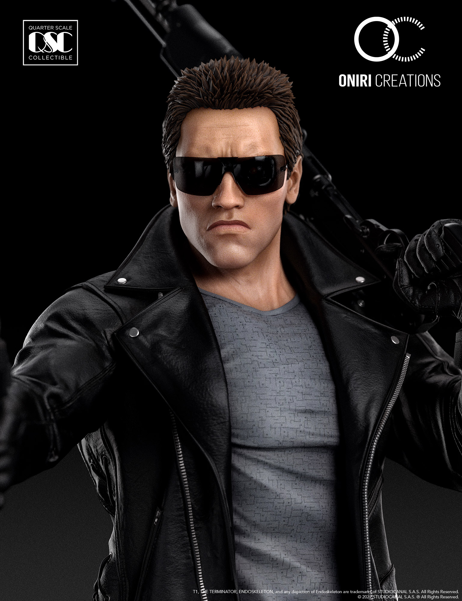Terminator Quarter Scale Statue - Comic Concepts