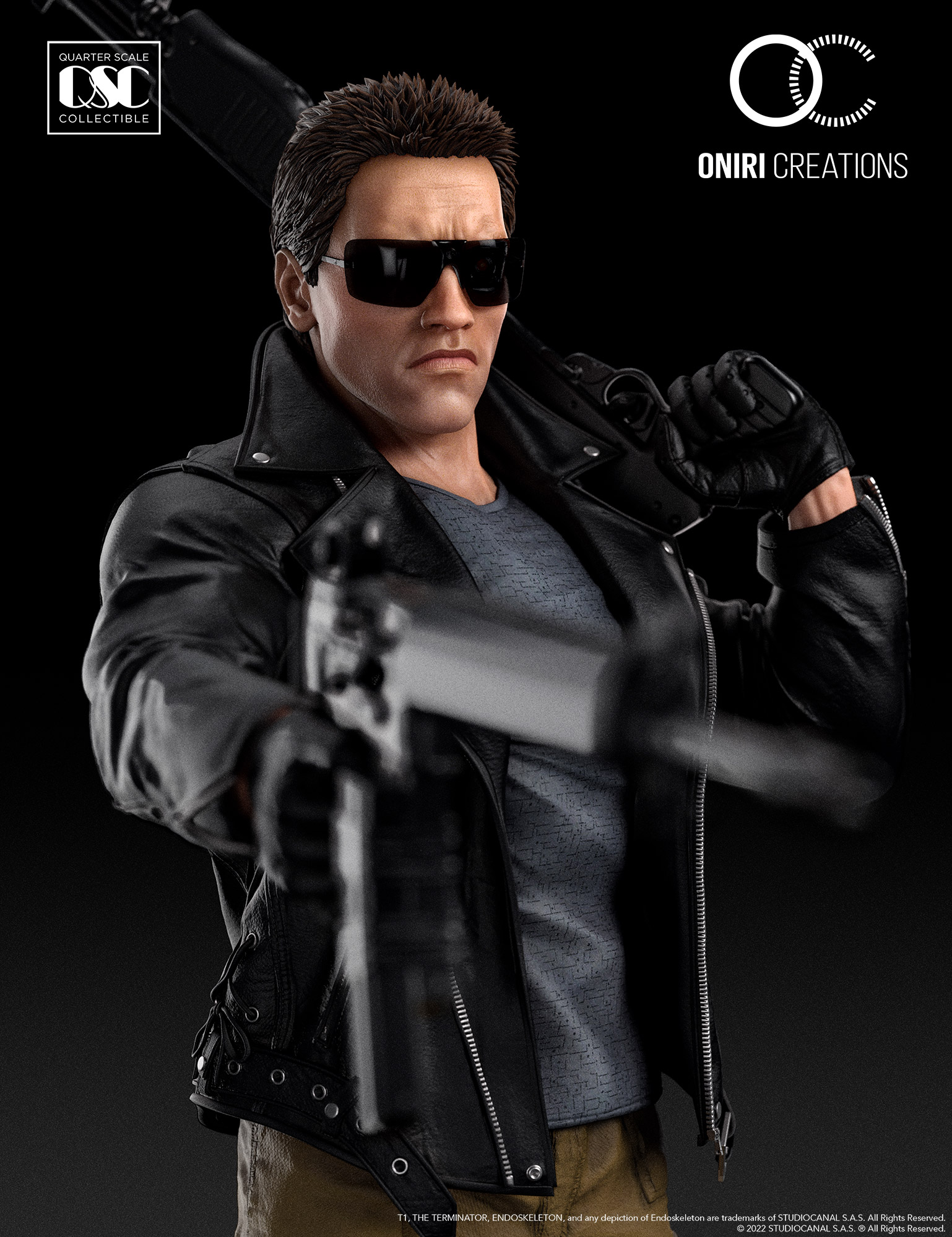 Terminator Quarter Scale Statue - Comic Concepts