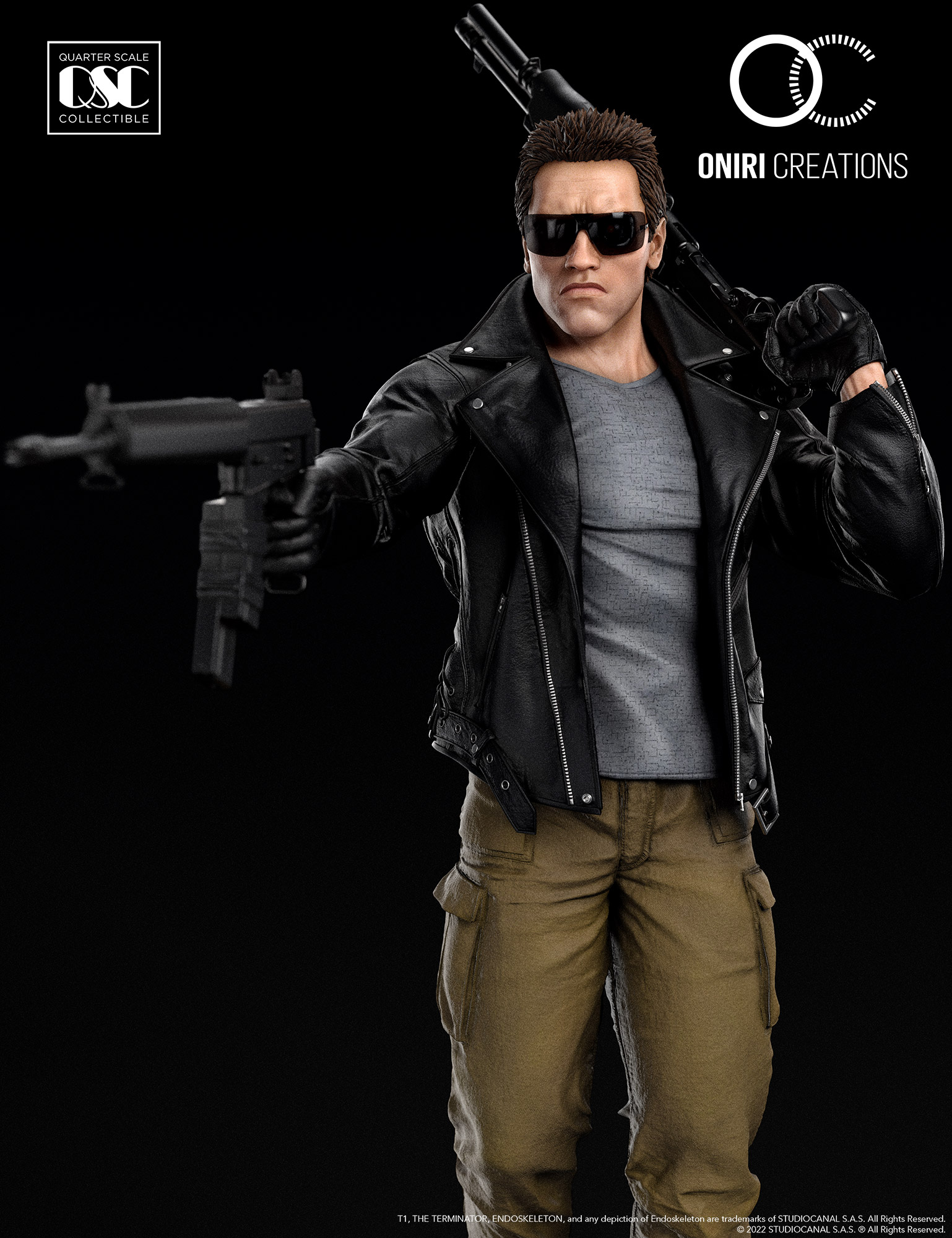 Terminator Quarter Scale Statue - Comic Concepts