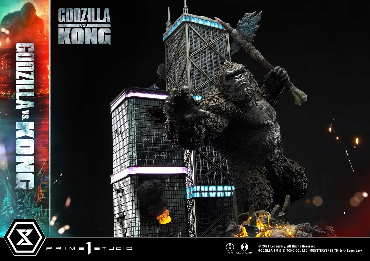 Prime 1 Studio Godzilla vs Kong Final Battle Statue Diorama - Comic ...