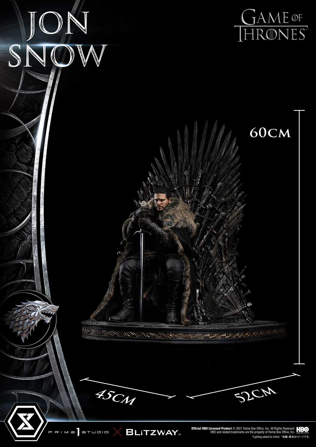 Game of Thrones Jon Snow Statue - Comic Concepts