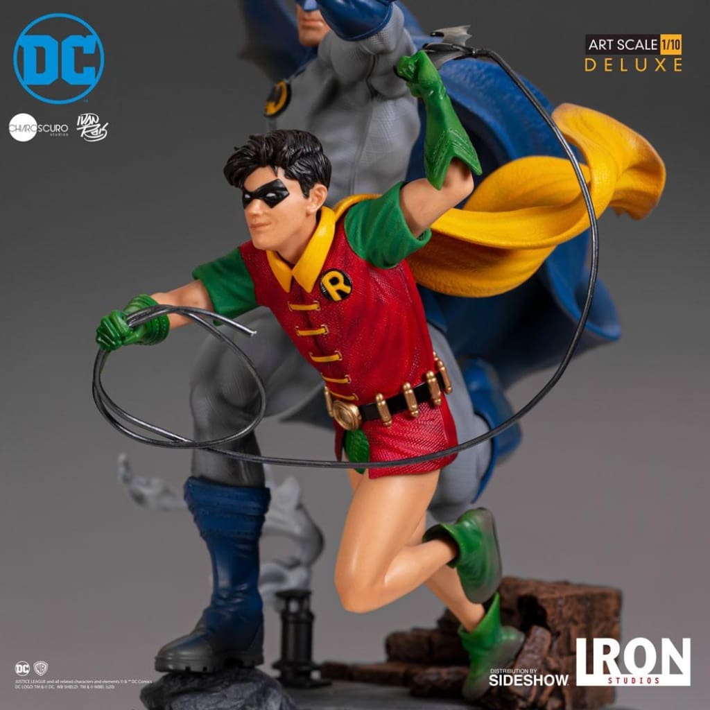 Batman and Robin Statue Deluxe – Comic Concepts
