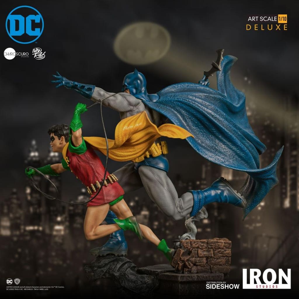 Batman and Robin Statue Deluxe – Comic Concepts