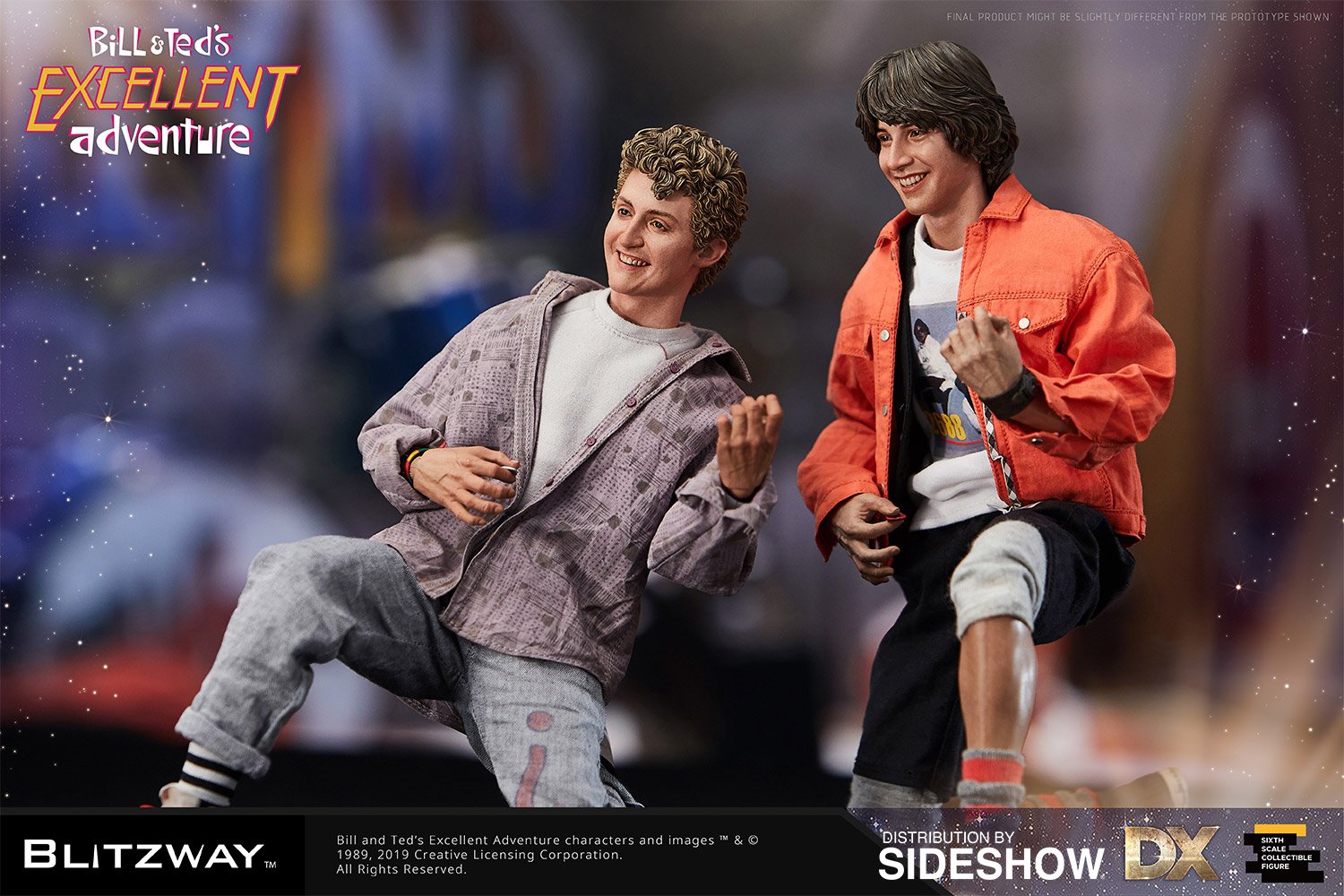 Bill & Ted Sixth Scale Collectible Figure Set - Comic Concepts