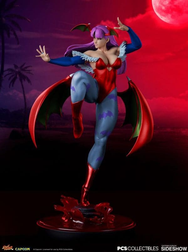 Street Fighter Chun-Li Morrigan Statue Player 2 Variant - Comic Concepts
