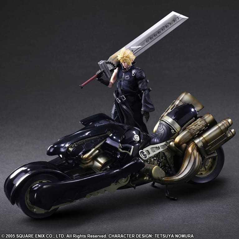 FINAL FANTASY VII ADVENT CHILDREN: Cloud Strife & Fenrir - Comic Concepts