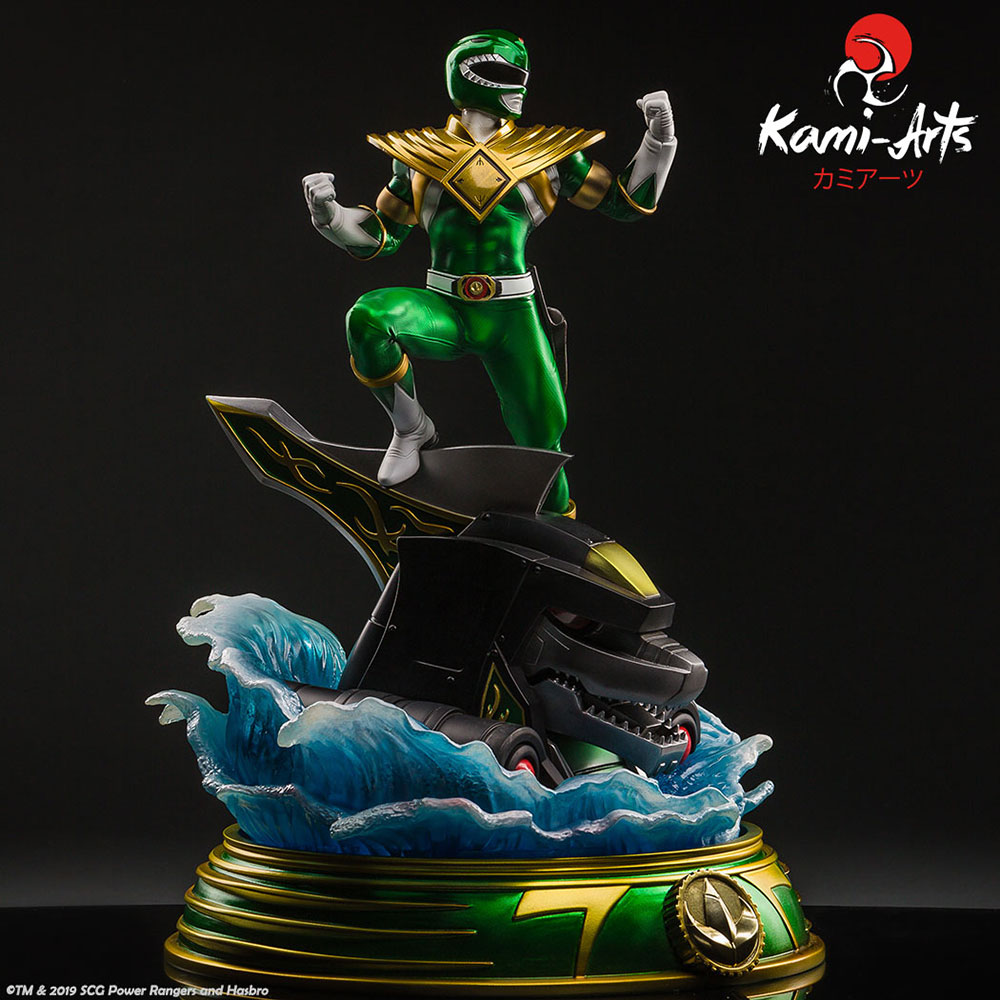 Kami Arts Green Power Ranger Statue - Comic Concepts