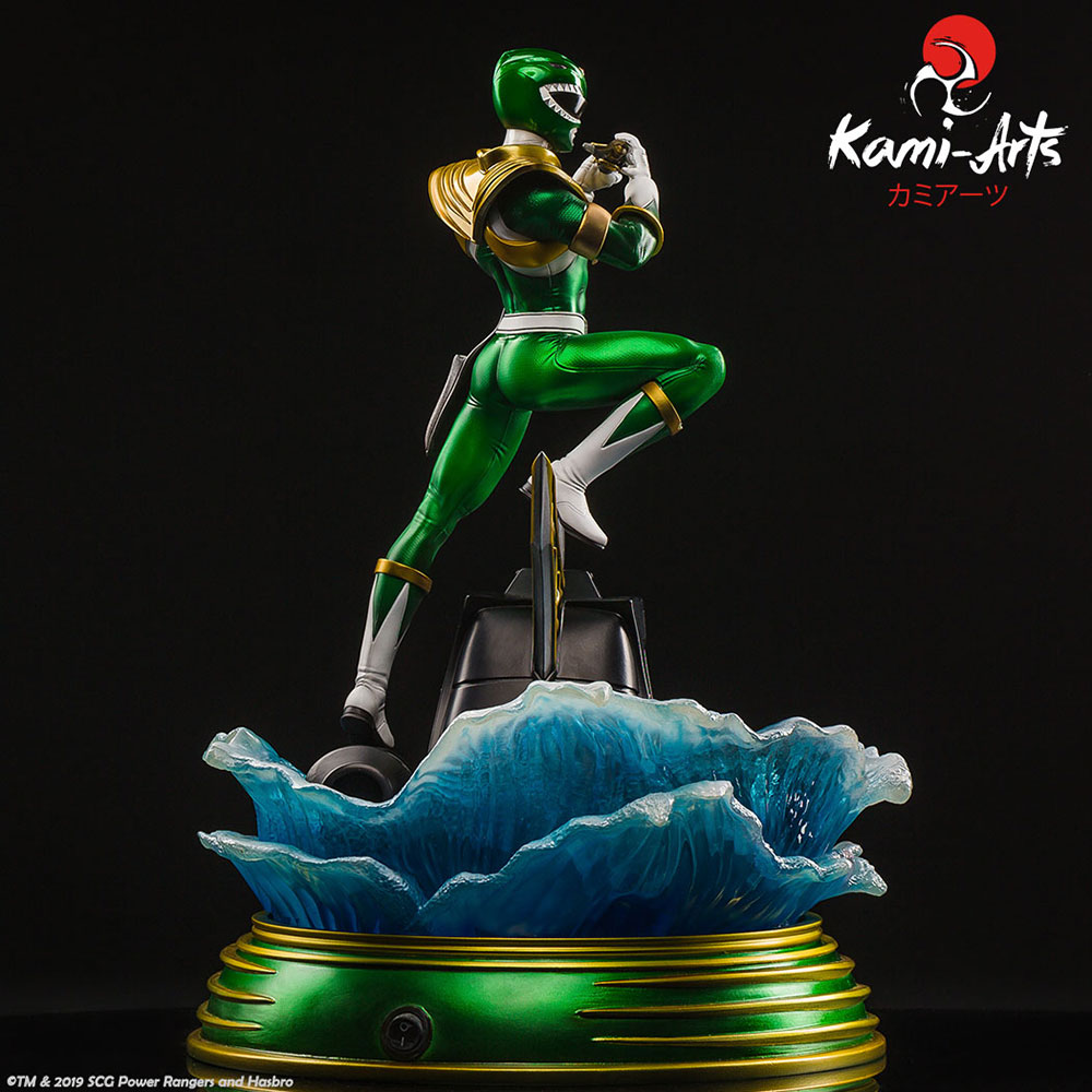 Kami Arts Green Power Ranger Statue - Comic Concepts