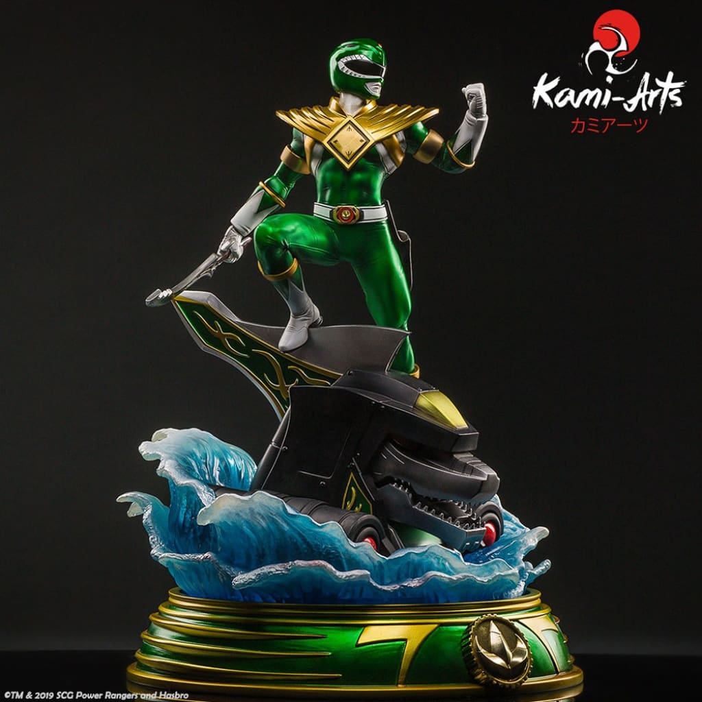 Kami Arts Green Power Ranger Statue - Comic Concepts