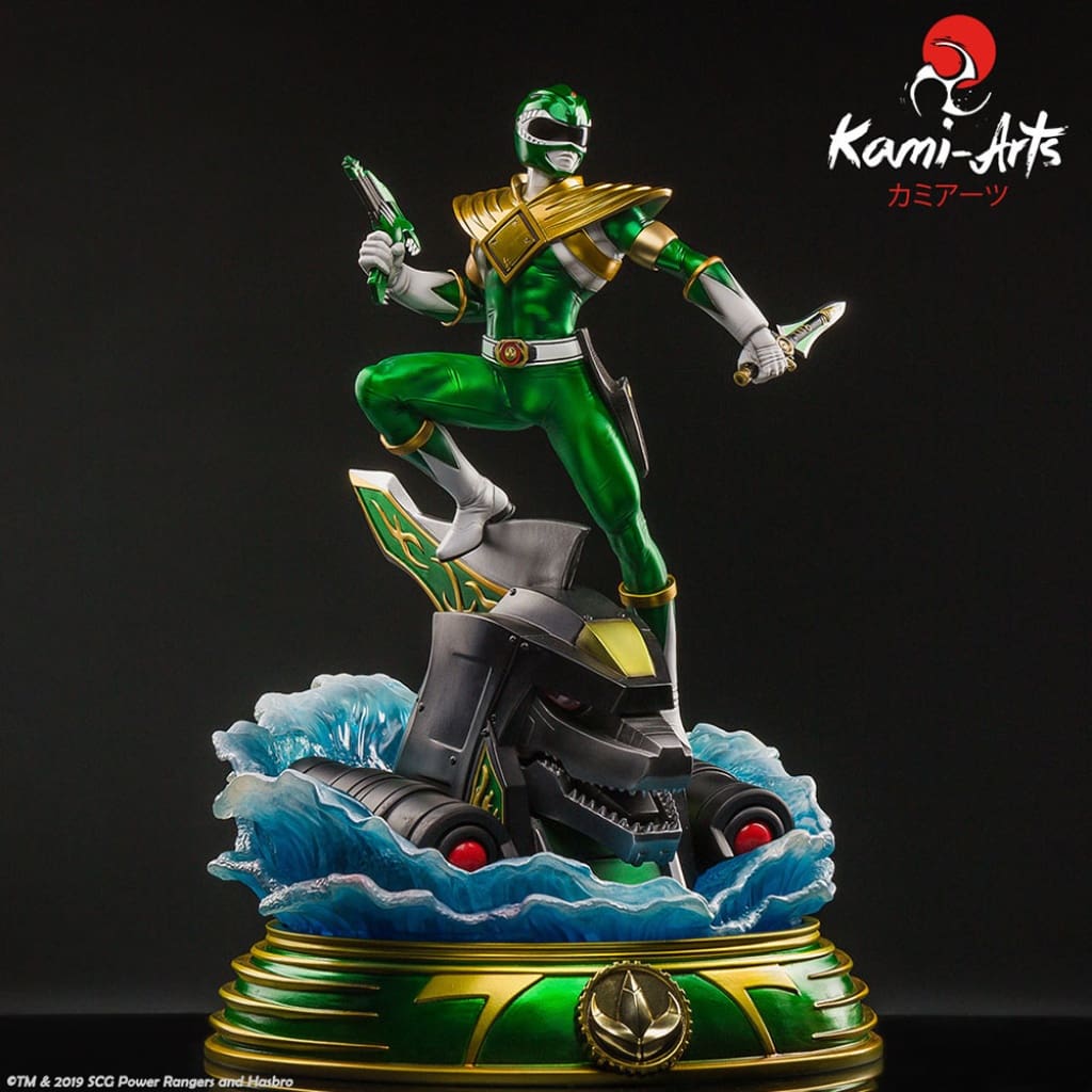 Kami Arts Green Power Ranger Statue - Comic Concepts