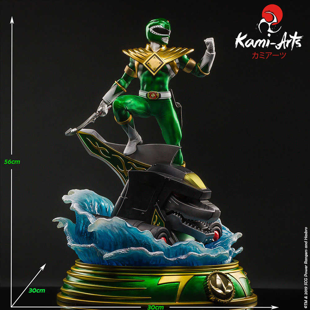 Kami Arts Green Power Ranger Statue - Comic Concepts