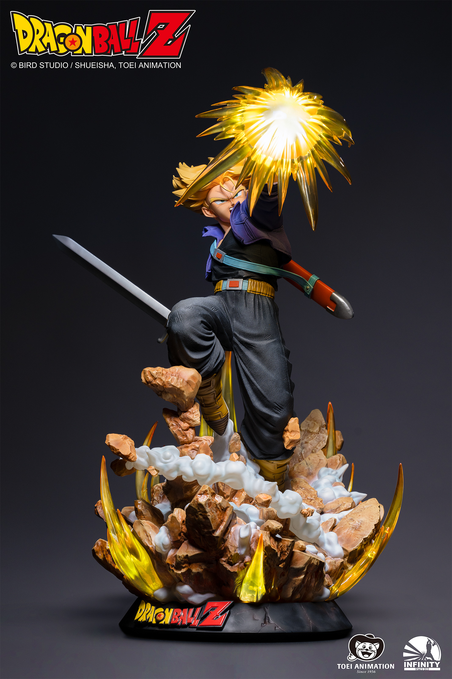 Dragon Ball Z: Future Trunks 1/4 Scale Limited Edition Statue – Comic ...