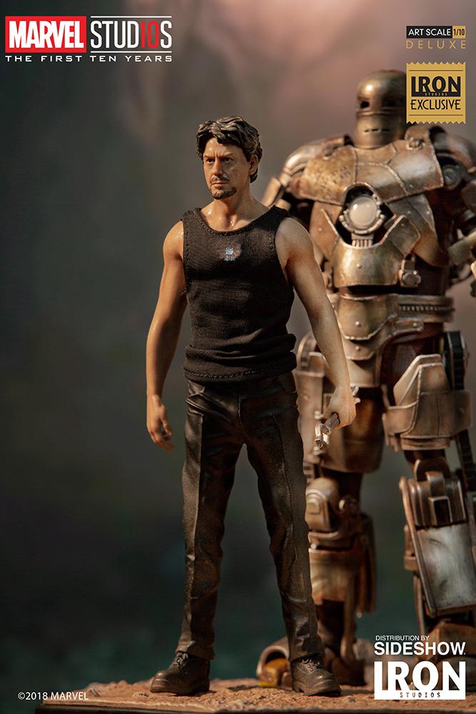 Tony Stark and Iron Man Mark I Statue (Con Exclusive) - Comic Concepts