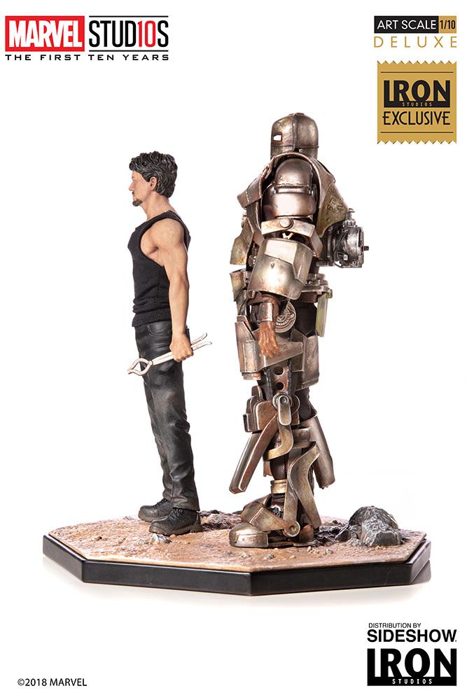 Tony Stark and Iron Man Mark I Statue (Con Exclusive) - Comic Concepts