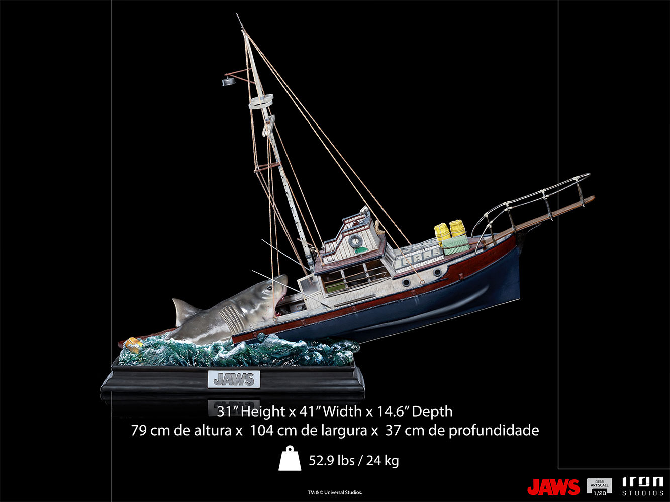 Jaws Attack Statue Diorama - Comic Concepts