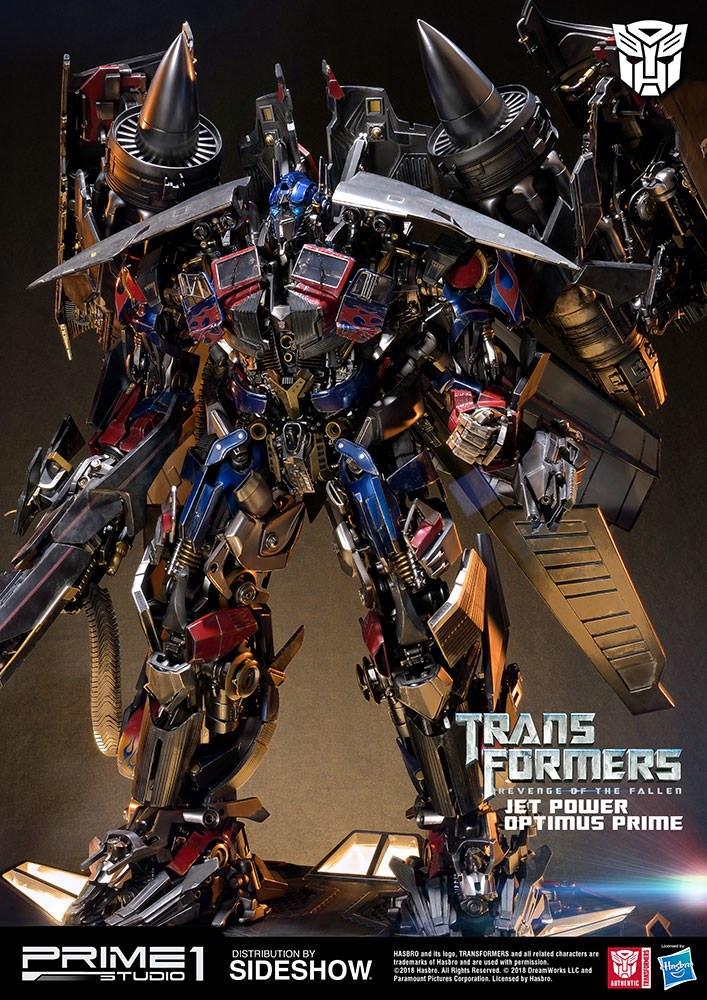 Transformers: Jetpower Optimus Prime Museum Masterline Statue - Comic ...