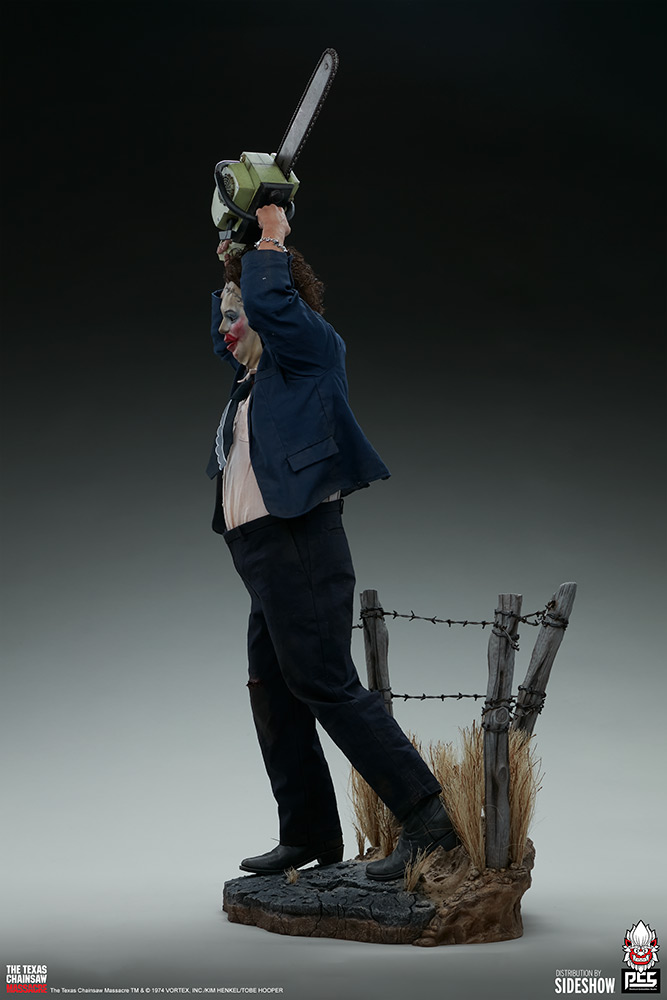 Leatherface Pretty Woman Mask Statue - Comic Concepts