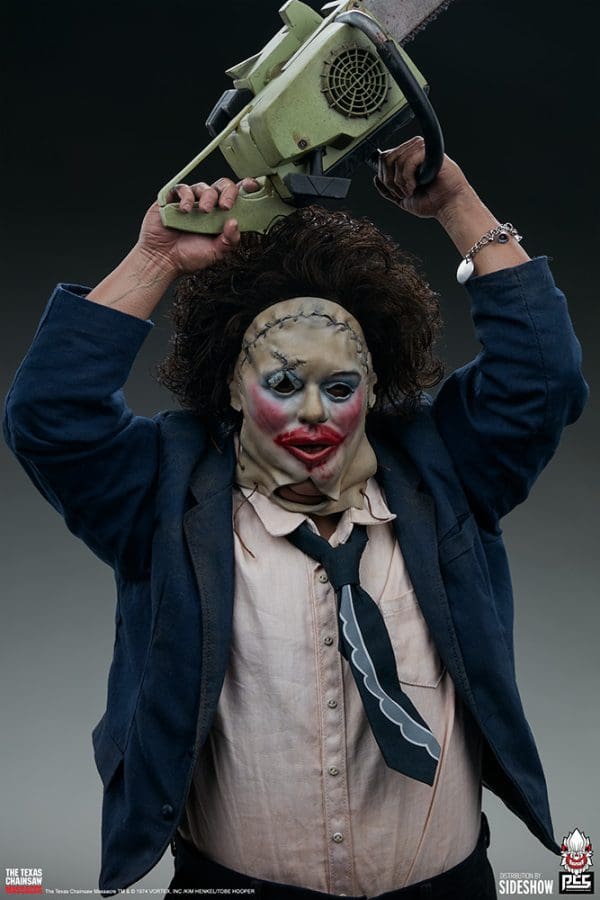 Leatherface Pretty Woman Mask Statue - Comic Concepts