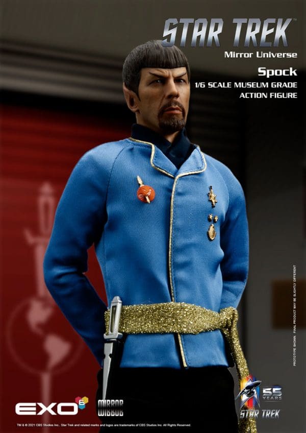 Star Trek Mirror Universe Spock Sixth Scale Figure – Comic Concepts