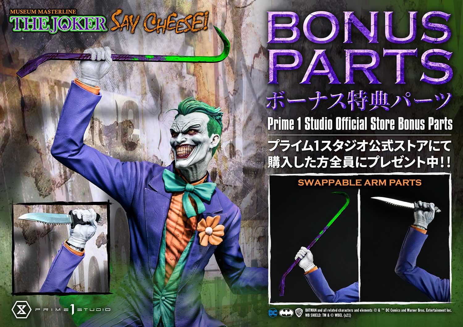Prime 1 Studio The Joker Say Cheese Statue - Comic Concepts