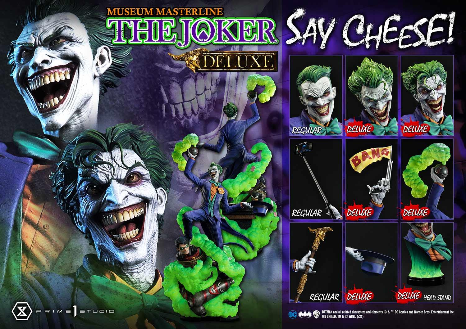 Prime 1 Studio The Joker Say Cheese Statue - Comic Concepts