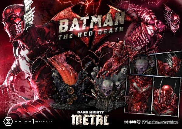 Prime 1 Studio Dark Nights Metal The Red Death Statue - Comic Concepts