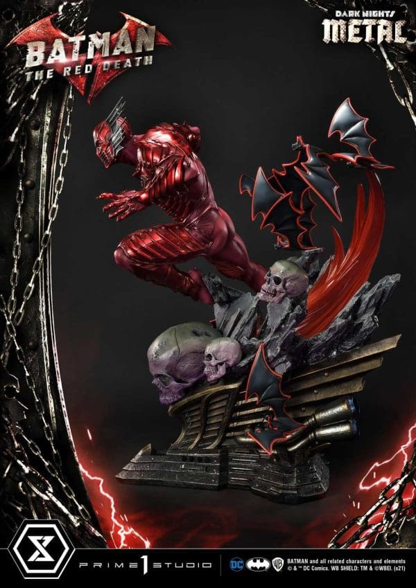 Prime 1 Studio Dark Nights Metal The Red Death Statue - Comic Concepts