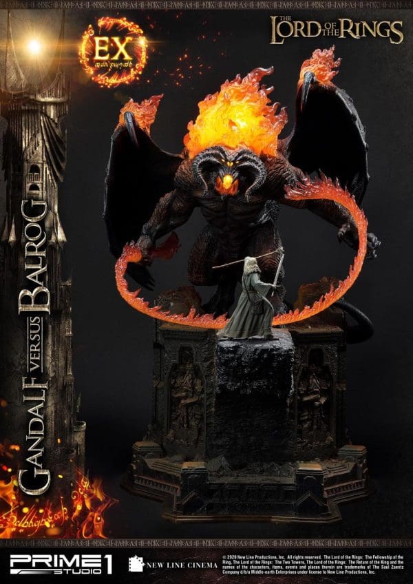 Gandalf vs Balrog Statue - Comic Concepts