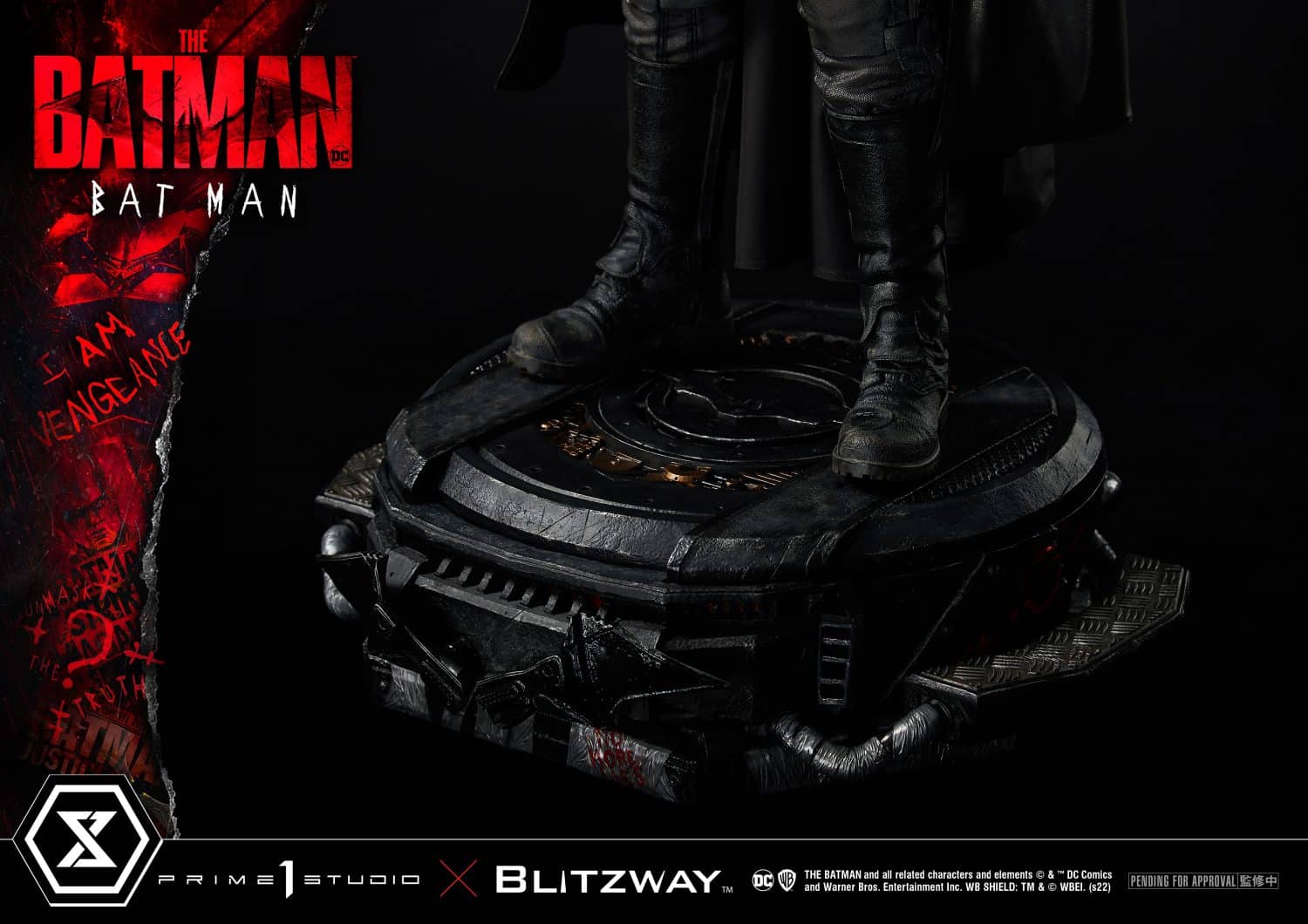 The Batman Robert Pattinson Statue 1/3 Scale Museum Masterline - Comic ...