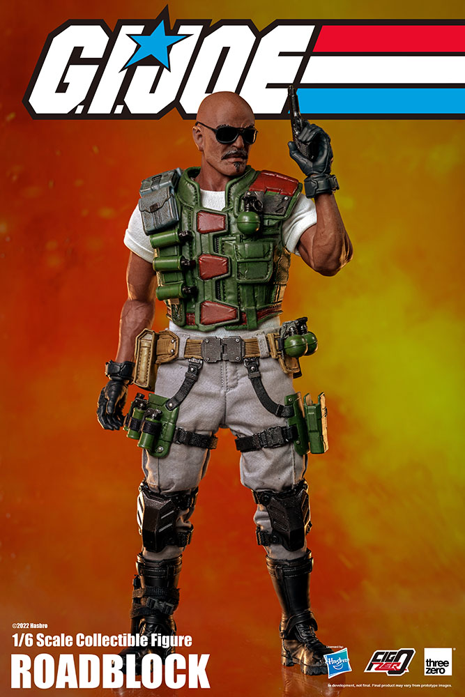 G.I. Joe Roadblock Sixth Scale Figure - Comic Concepts