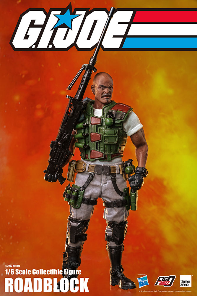 G.I. Joe Roadblock Sixth Scale Figure - Comic Concepts