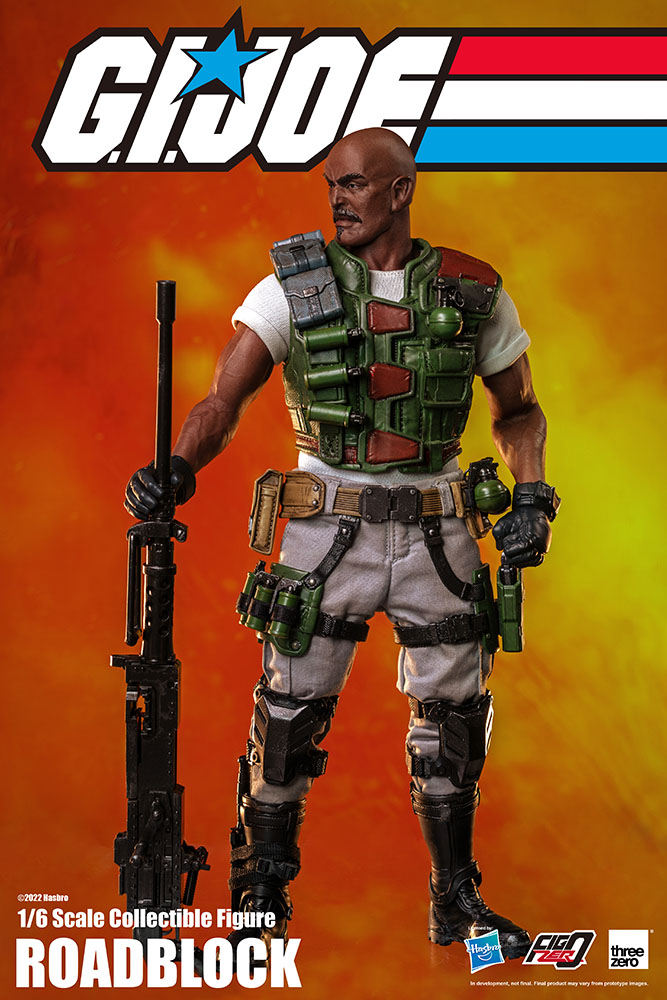 G.I. Joe Roadblock Sixth Scale Figure - Comic Concepts