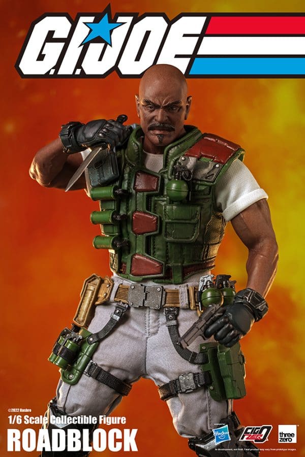 G.I. Joe Roadblock Sixth Scale Figure – Comic Concepts