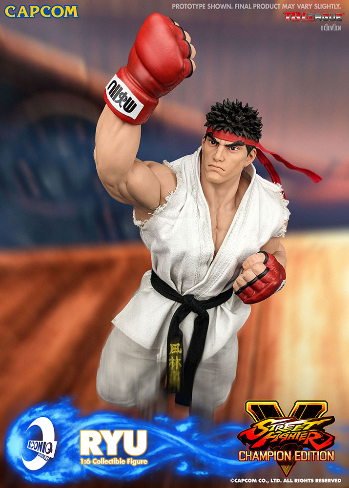 Street Fighter V Iconiq Gaming Series Ryu Sixth Scale Figure - Comic ...