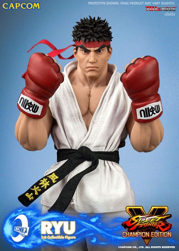 Street Fighter V Iconiq Gaming Series Ryu Sixth Scale Figure - Comic ...