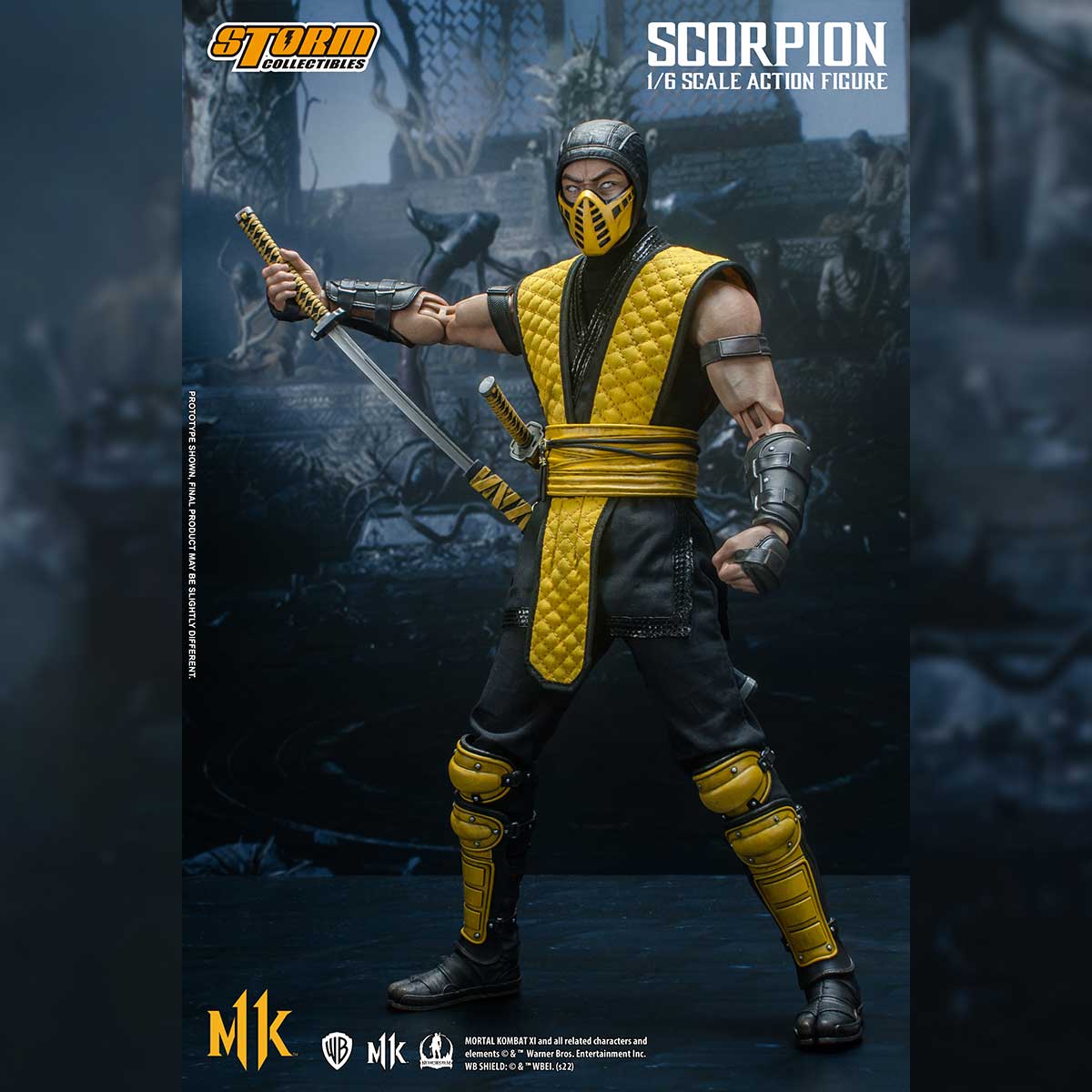 Mortal Kombat II Scorpion Sixth Scale Figure - Comic Concepts