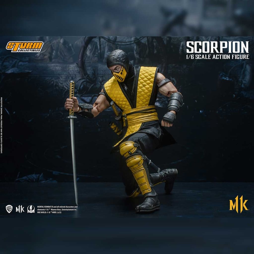 Mortal Kombat II Scorpion Sixth Scale Figure - Comic Concepts