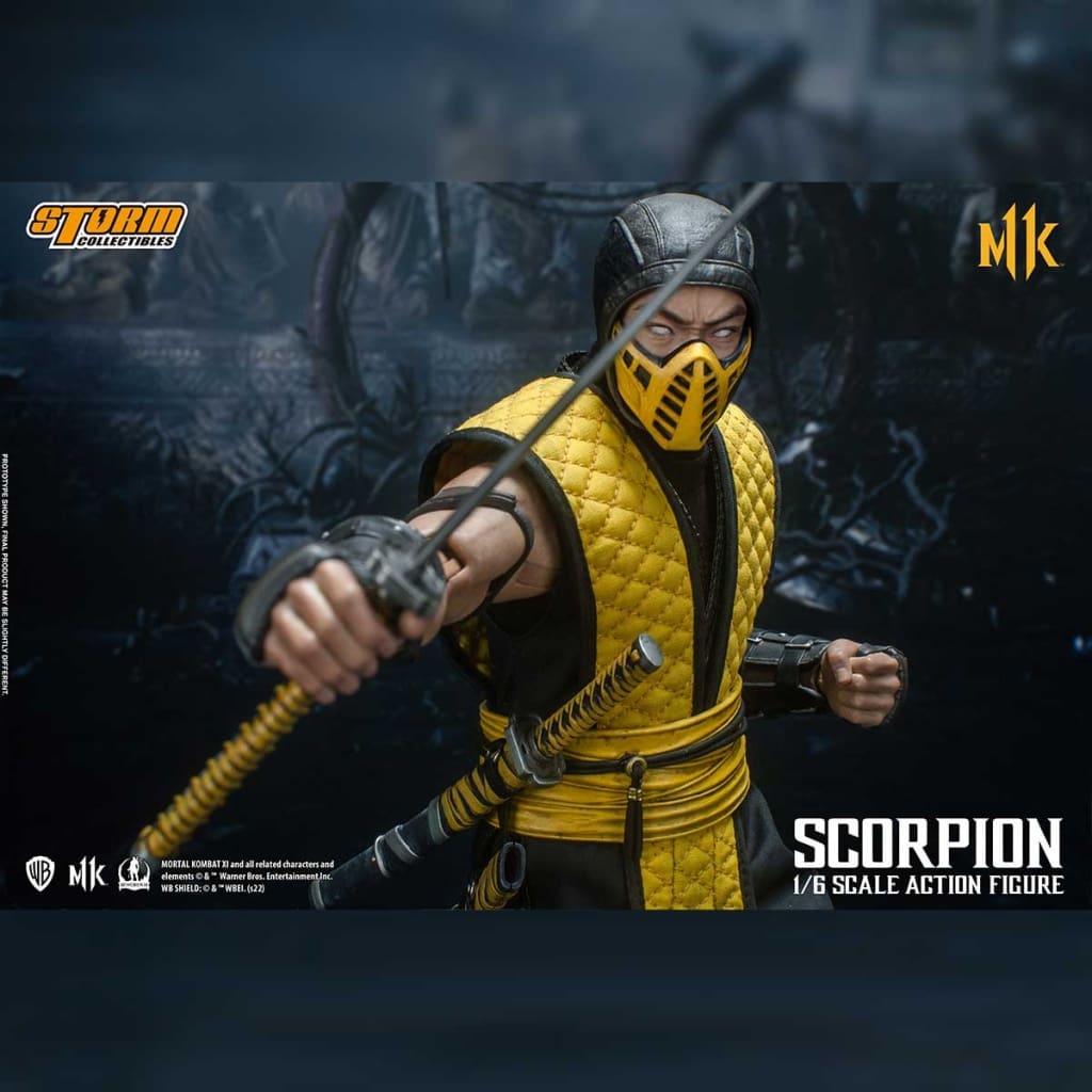 Mortal Kombat II Scorpion Sixth Scale Figure – Comic Concepts
